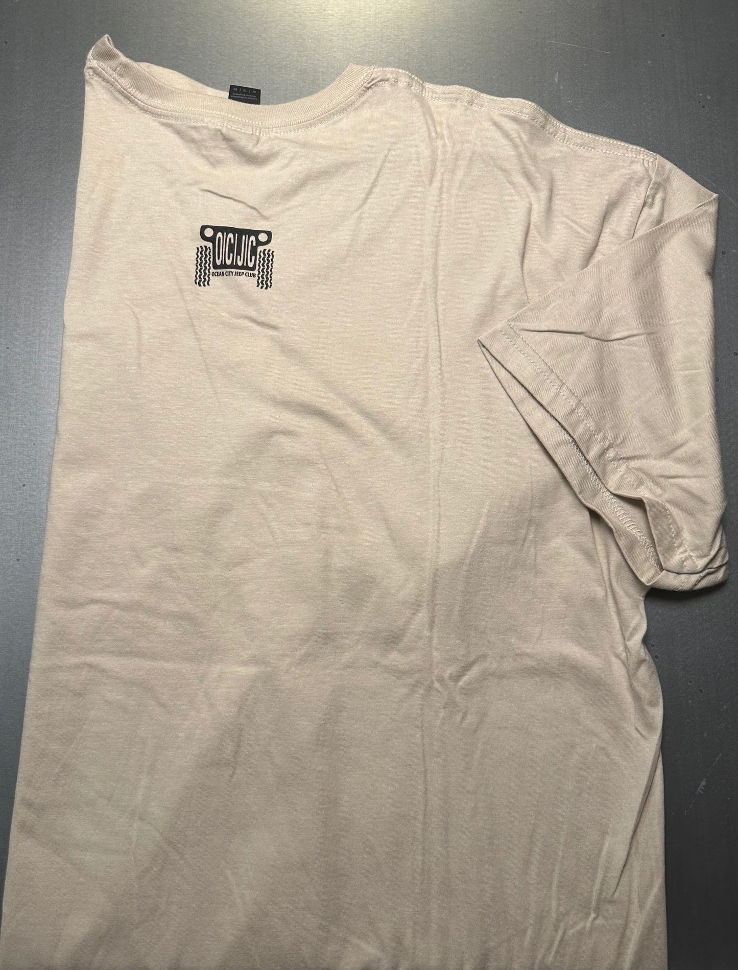 Sand Jeep T-Shirt – Ocean City Jeep Club